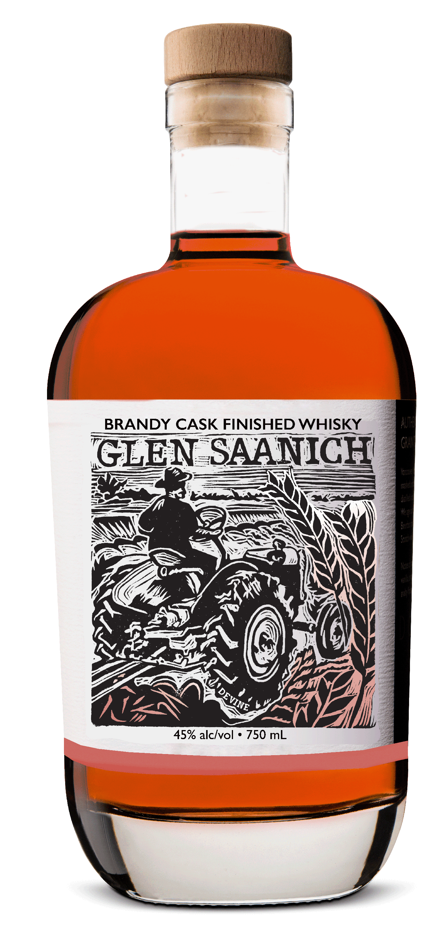 Glen Saanich Brandy Cask Finished Whisky – DEVINE Distillery